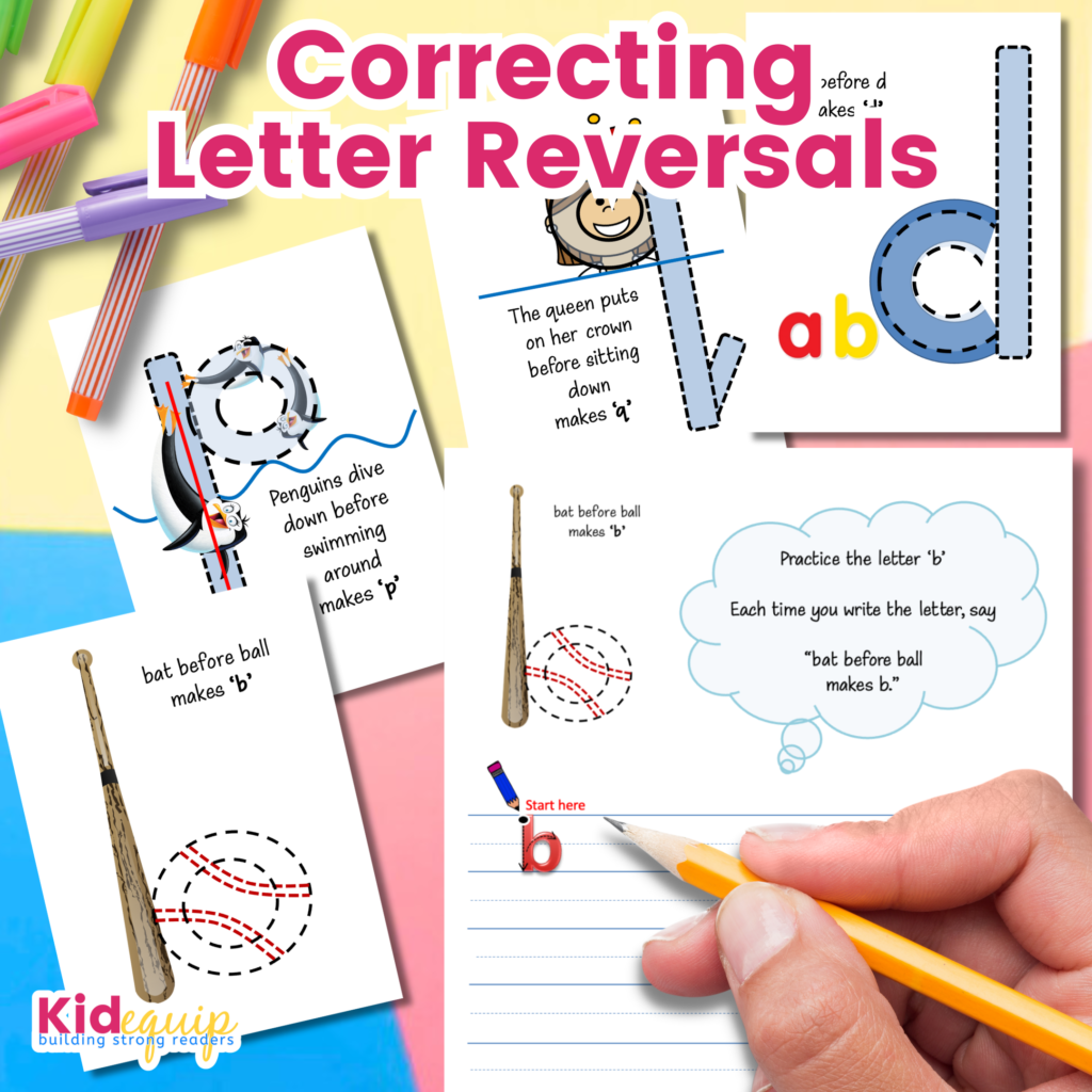 Letter Reversals Worksheets - Kidequip